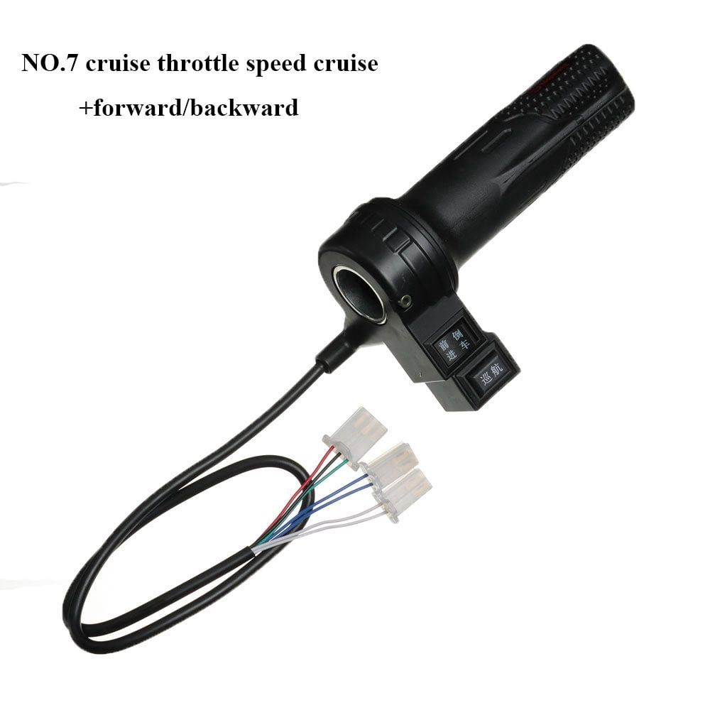 Black 12V 24V Universal Twist Throttles E-Bike Twist Throttle Cycling ...