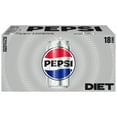Diet Pepsi Soda Pop, 12 fl oz, 18 Pack Cans - Walmart.com