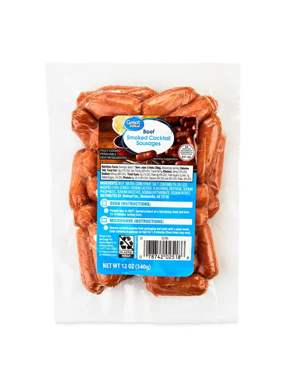 Lit'l smokies in Sausages - Walmart.com
