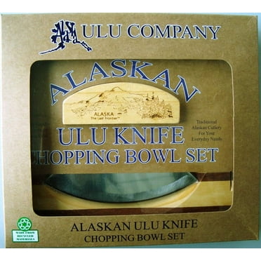 Alaska Ulu Knife with Stainless Steel Blade - Walmart.com