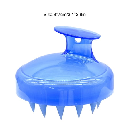 Head Comb Portable Handled Ergonomic Flexible Scalp Comb; Pressure Body ...