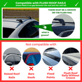 ERKUL Roof Rack Cross Bars for Mazda CX-90 2024 | Aluminum Crossbars ...