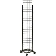 Gridwall Panel Tower with T-Base Floorstanding Display Kit, 3-Pack ...