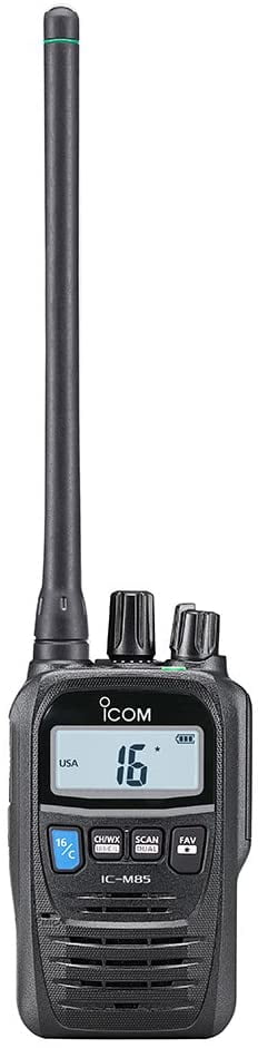 ICOM M85 VHF-HH 5 Watt Compact with Land Mobile - Walmart.com