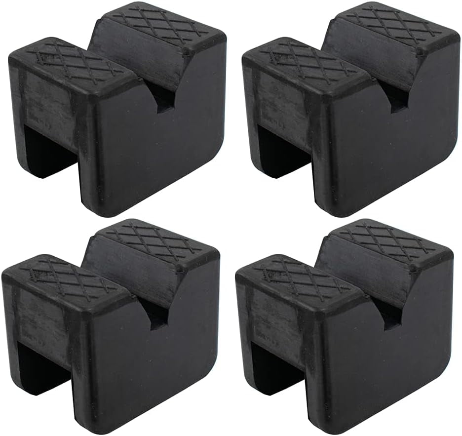 4x Universal Car Jack Stand Pad Adaptor Block Jacking Point Pinch Weld ...