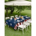 60x84 Inch Outdoor Tablecloth with Umbrella Hole Zipper Rectangle ...