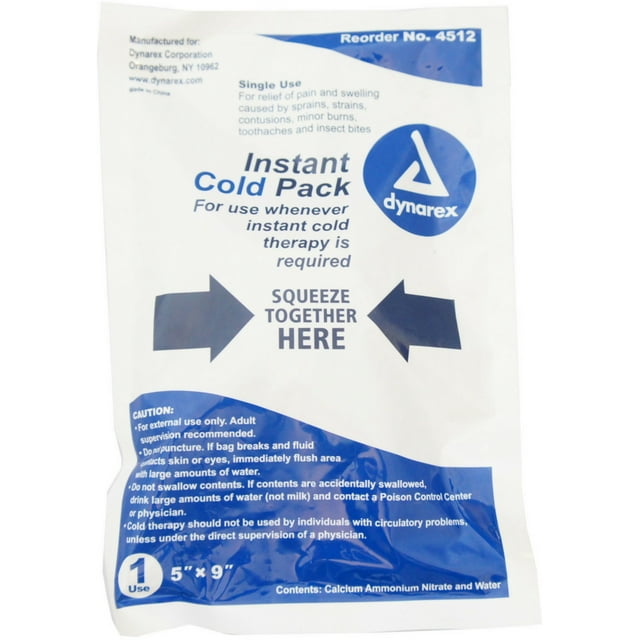 Dynarex Instant Cold Pack 1 ea - Walmart.com