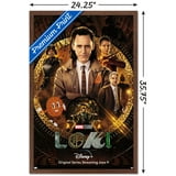 Marvel Loki - One Sheet Wall Poster, 22.375" x 34", Framed - Walmart.com
