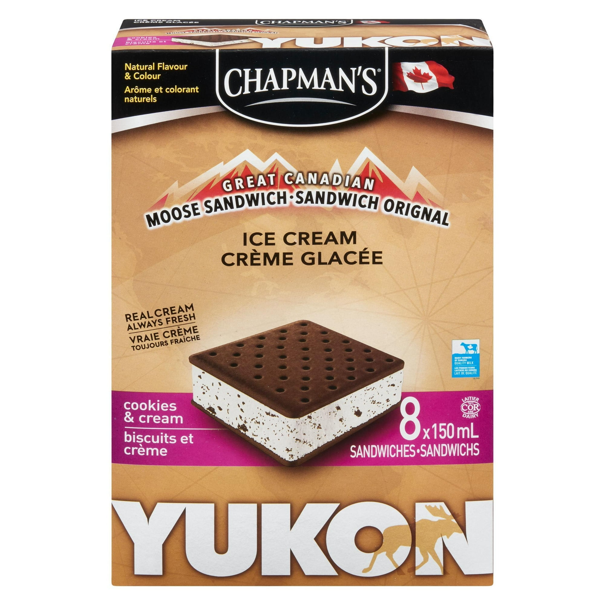 Click here for Chapmans Ice Cream Chapmans Yukon Moose Cookies &... prices