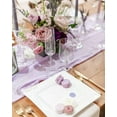 Chiffon Table Runner 29x120 Inch Sheer Romantic Table Runner for ...