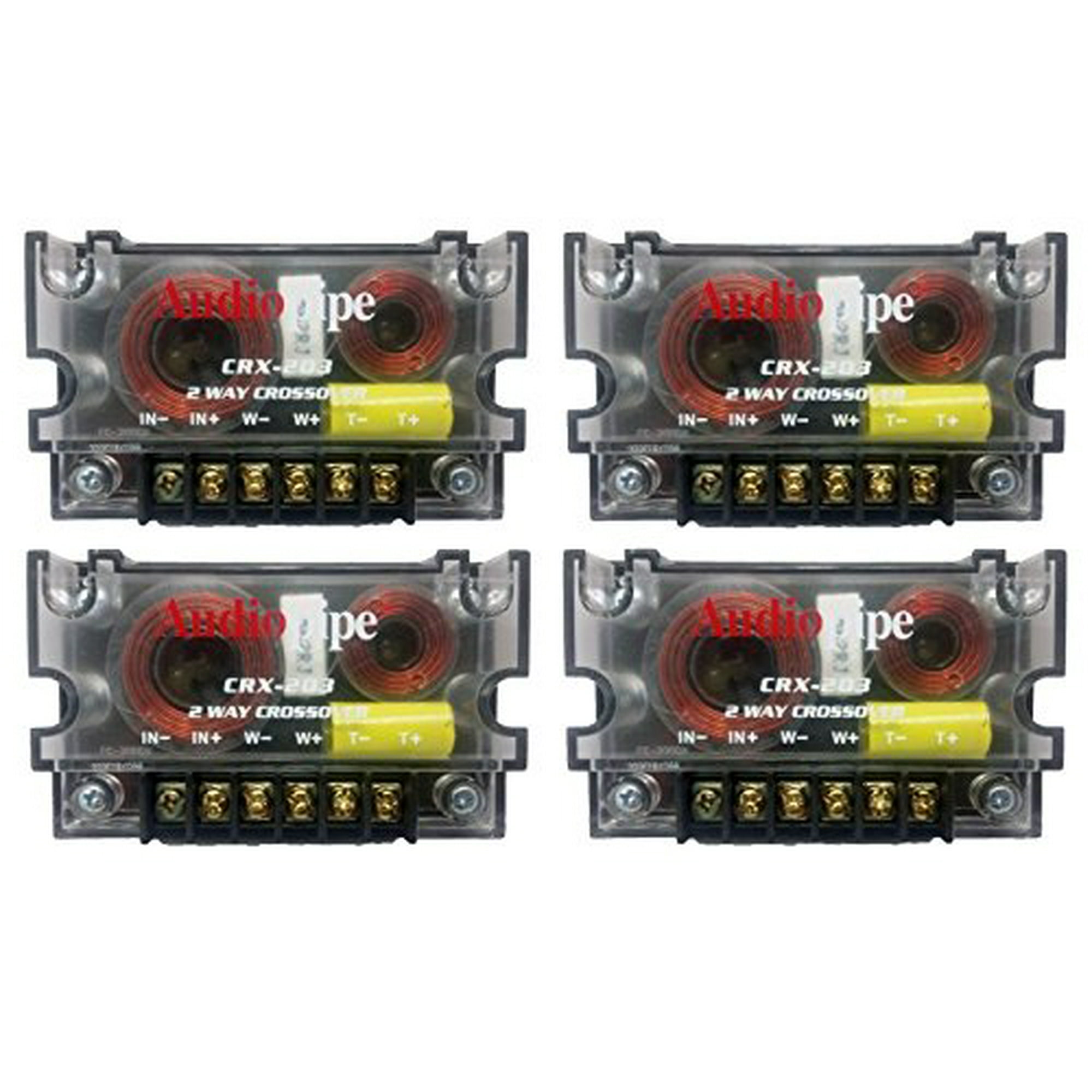 Speaker 4-way crossover car