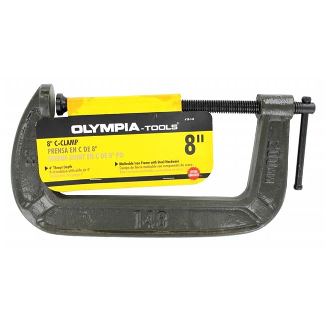 Olympia Tool 38-148 Olympia Tool 38-148 8 in. X 4 in. C-Clamp - Walmart ...