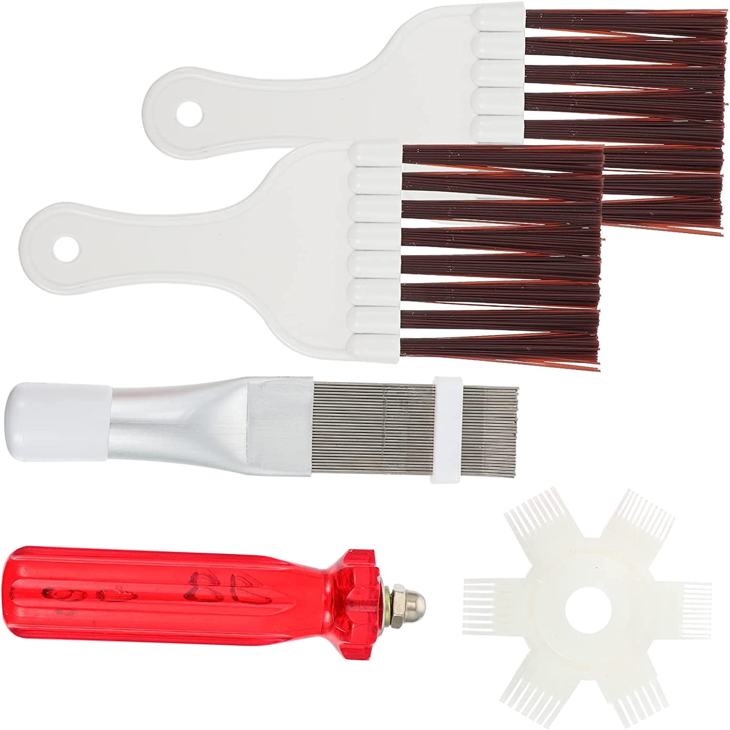 1 Set/4pcs Air Conditioner Fin Comb Stainless Steel Refrigerator White ...