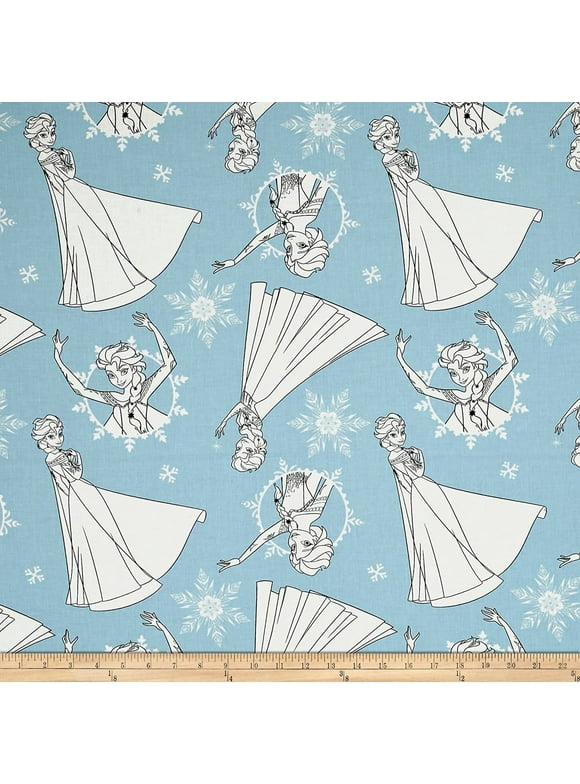 Frozen Fabrics & Crafts in Shop Fabric by Brand - Walmart.com