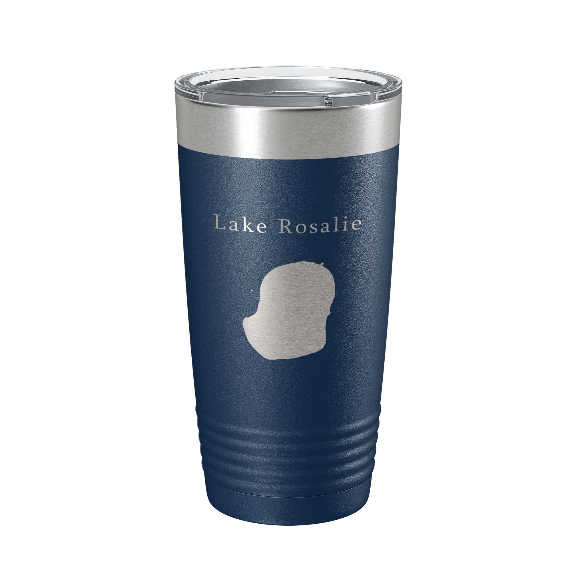Lake Rosalie Map Tumbler Travel Mug Insulated Laser Engraved Coffee Cup ...