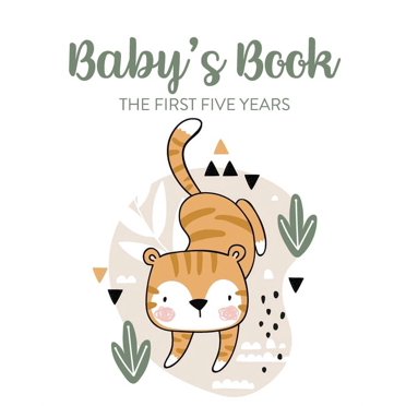 Baby's Book The First Five Years: Memory Keeper First Time Parent As ...