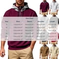 Cavosen Shirts for Men Long Sleeve Stand Collar Loose Blouse Solid Tee ...