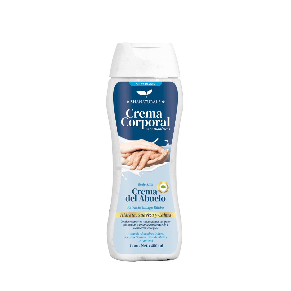Crema Corporal Diabeticos 400 ml Shanatural's Shanatural's CREMA ...