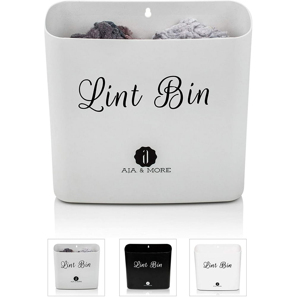 Lint Holder Bin for Laundry Room by A.J.A. & More | Space Saving Waste ...