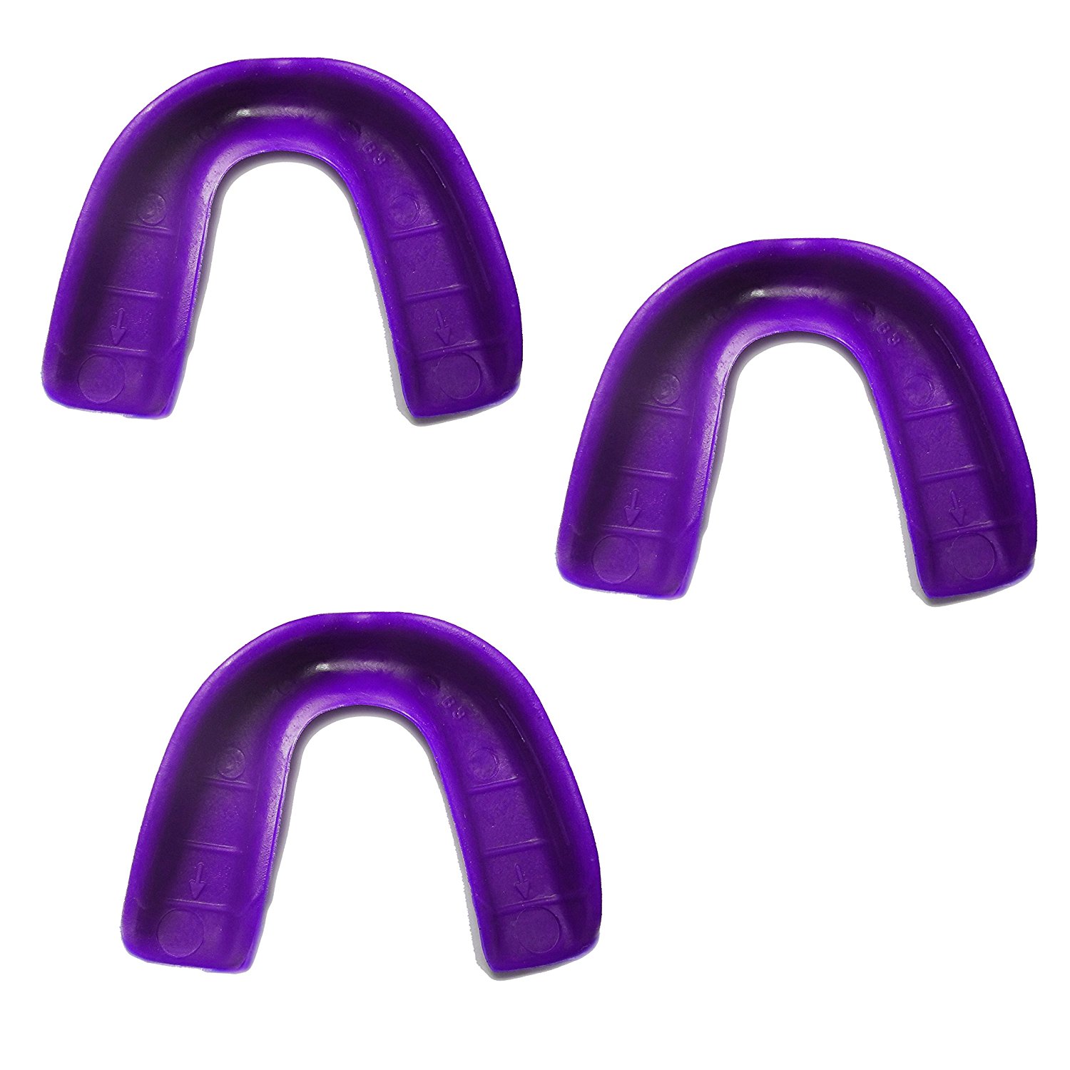 3 Pack! SafeTGard Adult Form Fit Super Mouthguard without Strap ...