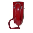 Industrial Hotline Dialer Wall-mount Phone - Red w/ Wallplate - Walmart.com