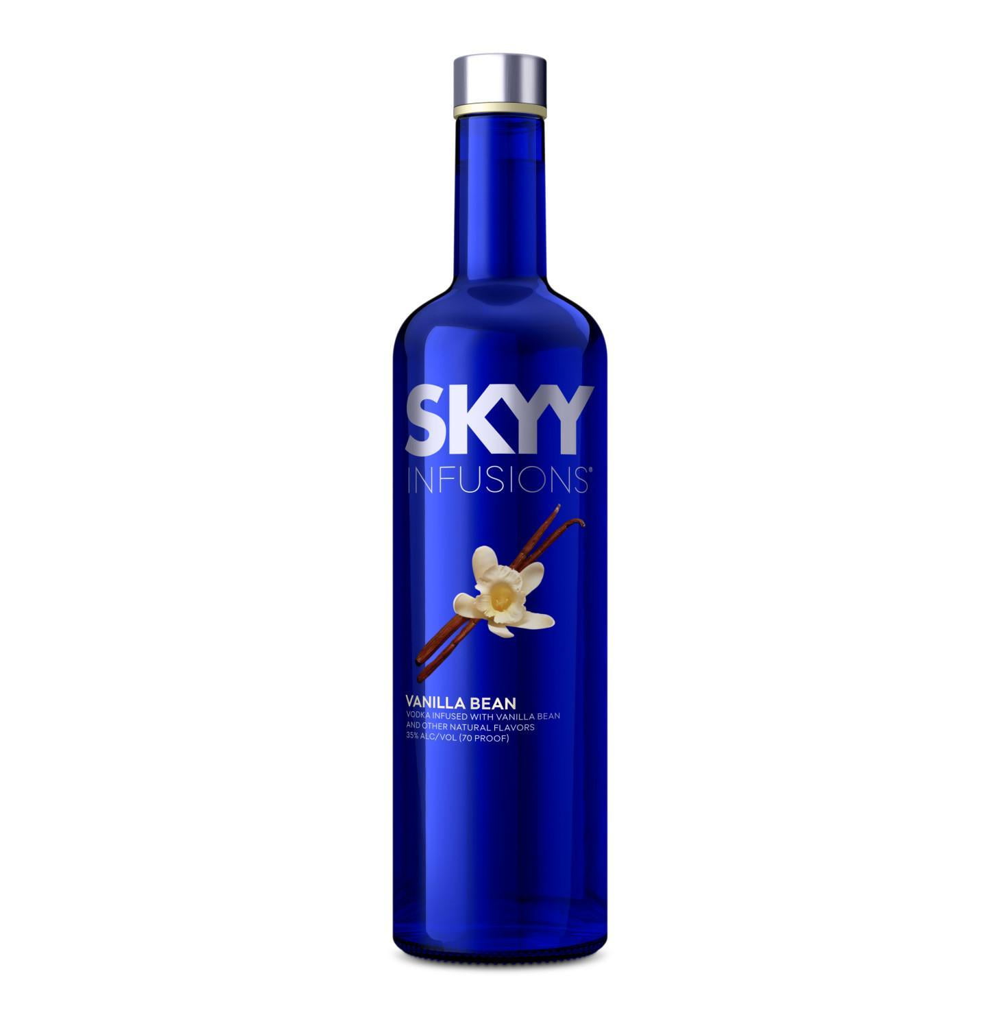 Pack de 6 Vodka Skyy Infusions Vanilla Bean 750 ml Skyy Infusions ...