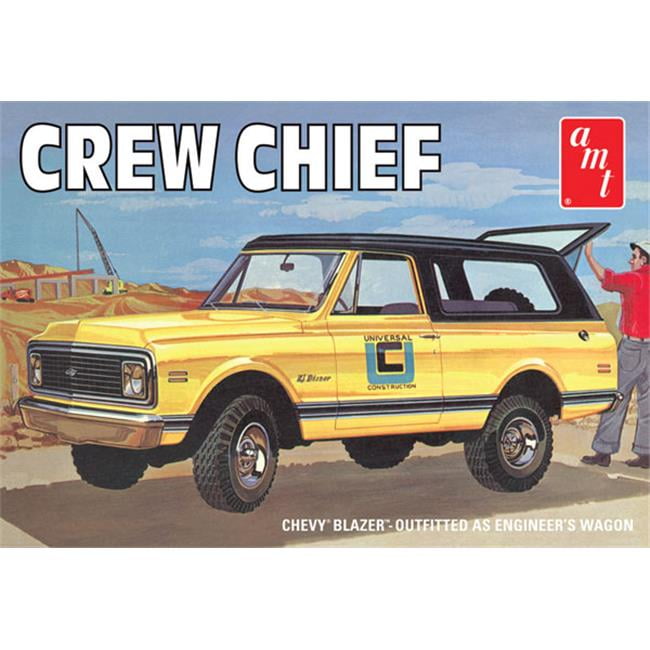 AMT AMT897 1972 Chevrolet Blazer Crew Chief Car Model Kits - Walmart.com