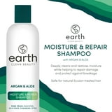 Earth Moisture and Repair Shampoo with Argan Oil & Aloe for All Hair ...