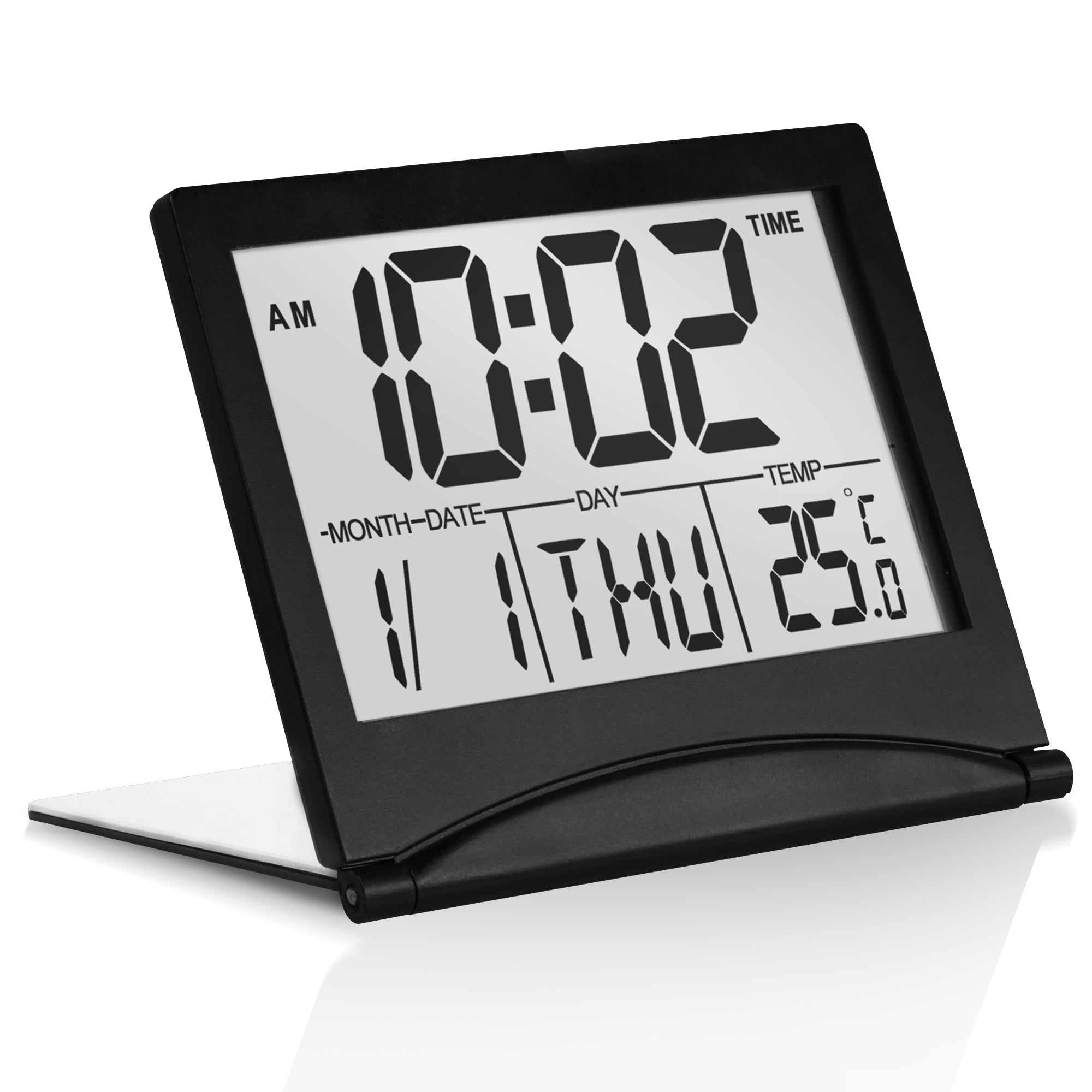Betus Digital Travel Alarm Clock - Compact Desk Clock for All Ages ...