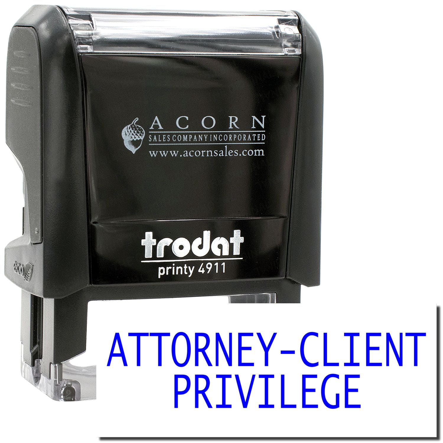 Self-Inking Attorney Client Privilege Stamp, Trodat Printy 4911, Press ...