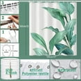 Curtain Bath Fabric Waterproof Decor Wall Scenery Natural Starshell