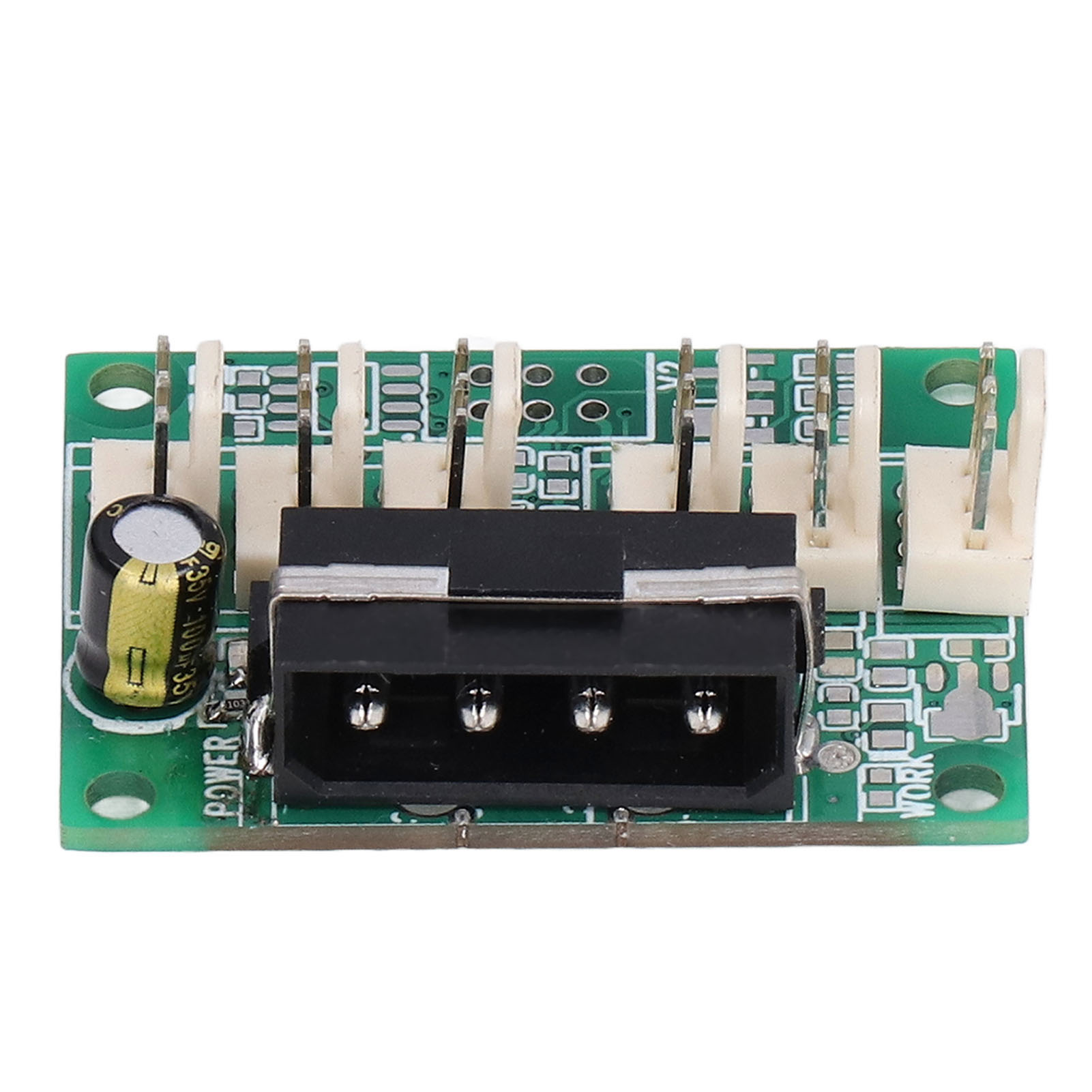 Computer Fan Controller 3Pin 2510 Plastic Material Fan Hub Air Volume ...