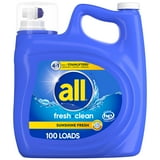 Sun Liquid Laundry Detergent, Clean & Fresh, 250 Ounce, 178 Loads ...