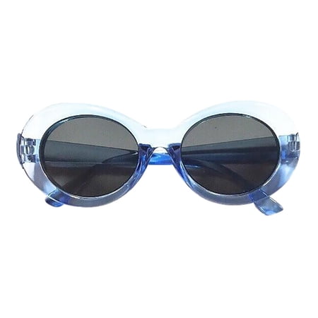 jovati Retro Vintage Clout Goggles Unisex Sunglasses Rapper Oval Shades ...