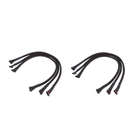 6 Piece RC Sensor Wire for 1:10 Scale RC Accessories Black | Walmart Canada