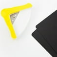 Corner Rounder Punch Mini Portable Paper Edge Utility Knife Yellow ...