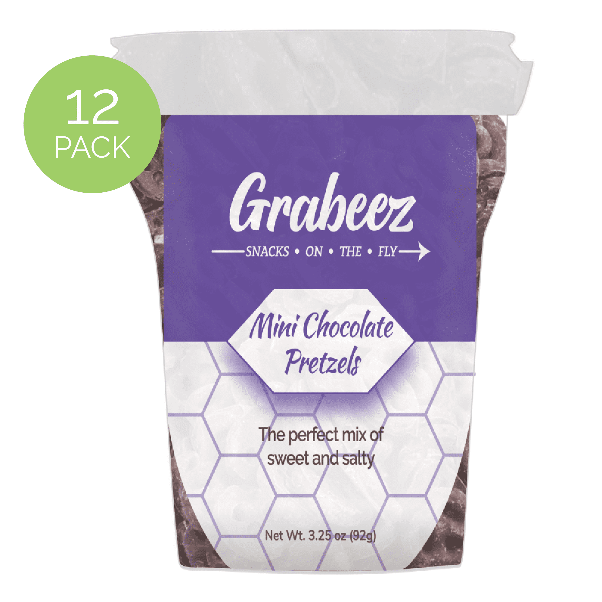 Mini Chocolate Pretzels Grabeez, 3.25oz, 12-count - Walmart.com