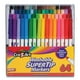 Washable Supertip Markers, Fine/broad Bullet Tips, Assorted Colors, 64 ...