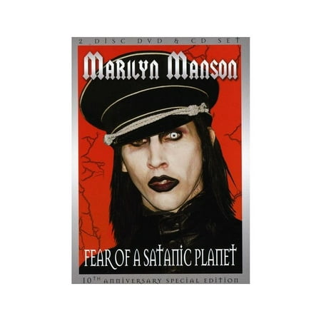 PRIDE RECORDS MARILYN MANSON FEAR OF A SATANIC PLANET (W/CD) / (SPEC ...