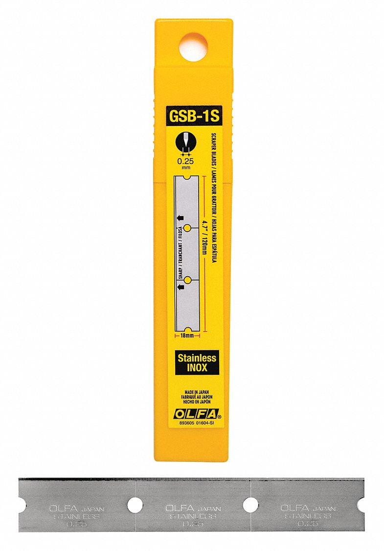 Olfa Razor Blade,General Purpose,PK30 GSB-1S - Walmart.com