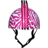 Raskullz Zebra Mohawk Helmet, Kids Pink Zebra Print, Adjustable Straps ...