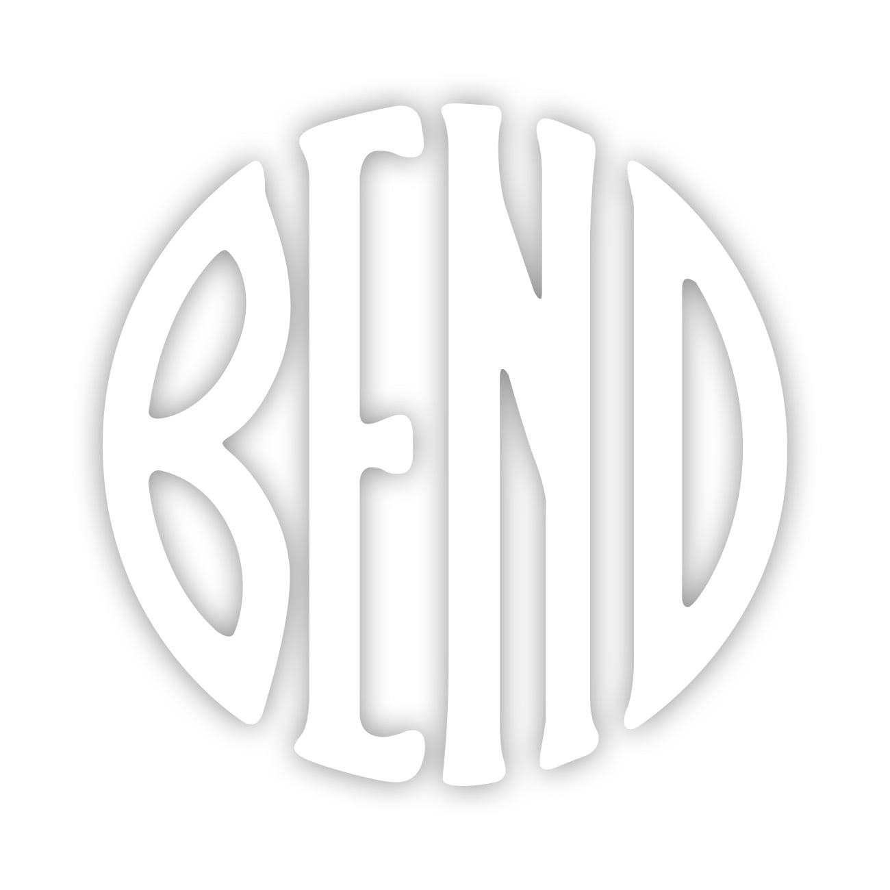 Bend Oregon Sticker Decal Die Cut - Self Adhesive Vinyl - Weatherproof ...