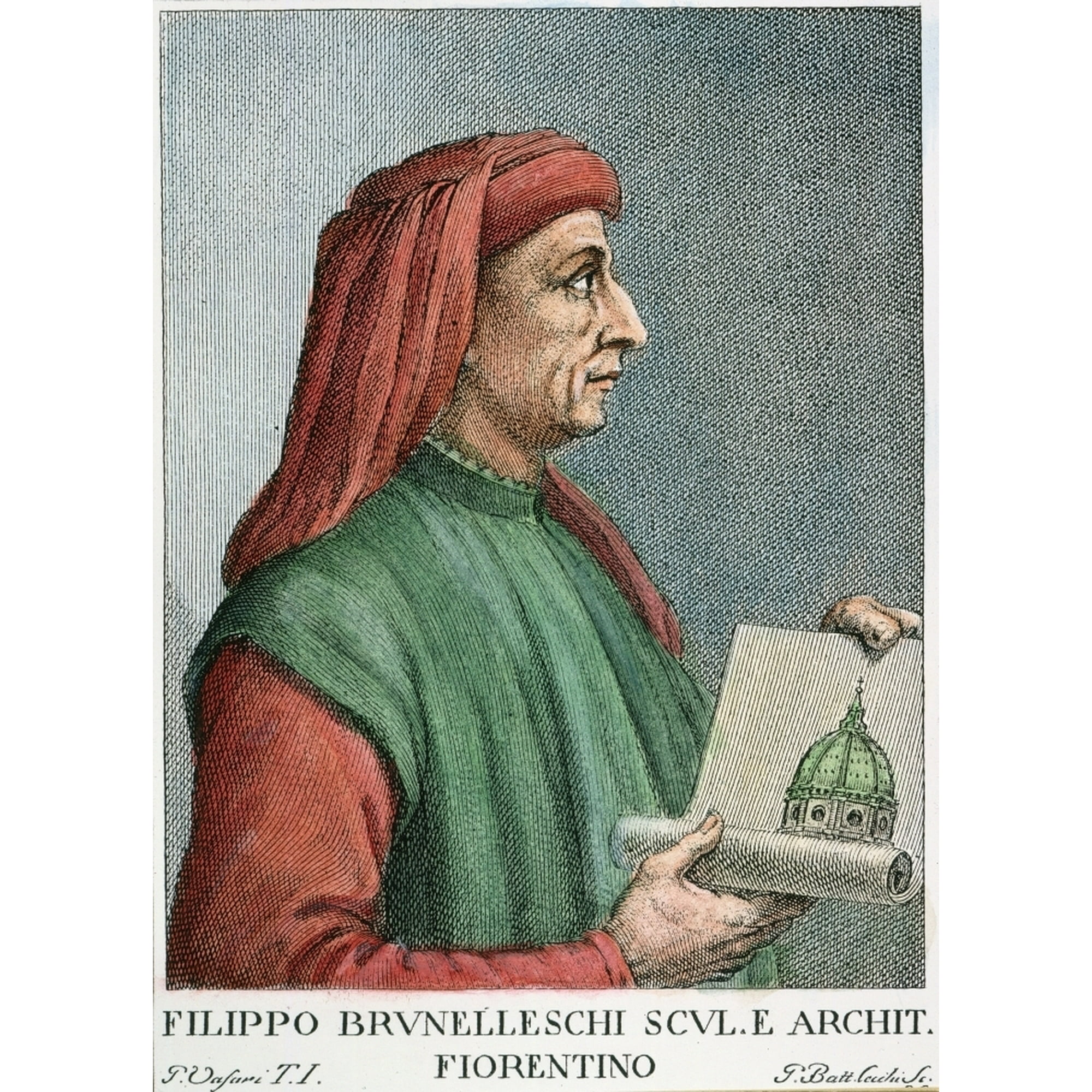 Filippo Brunelleschi Drawing