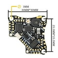 JHEMCU F435 NEO 1S AIO Flight Controller with 5A 4in1 ESC AT32F435 MCU ...
