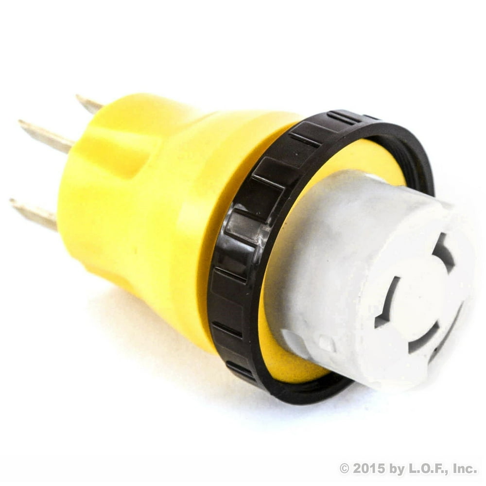 Red Hound Auto RV Electrical Locking Adapter 50A Male to 50A Female ...