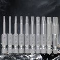 10Pcs 50mm 1/4inch Hexagonal Shank Blossom Head Magnetic Screw Driver ...