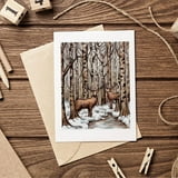 Forest Silicone Clear Stamp Birch Forest Transparent Silicone Stamp ...