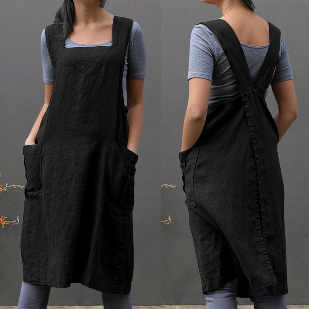 Click here for Lovzfmll Women Vintage Back Casual Baggy Pinafore... prices