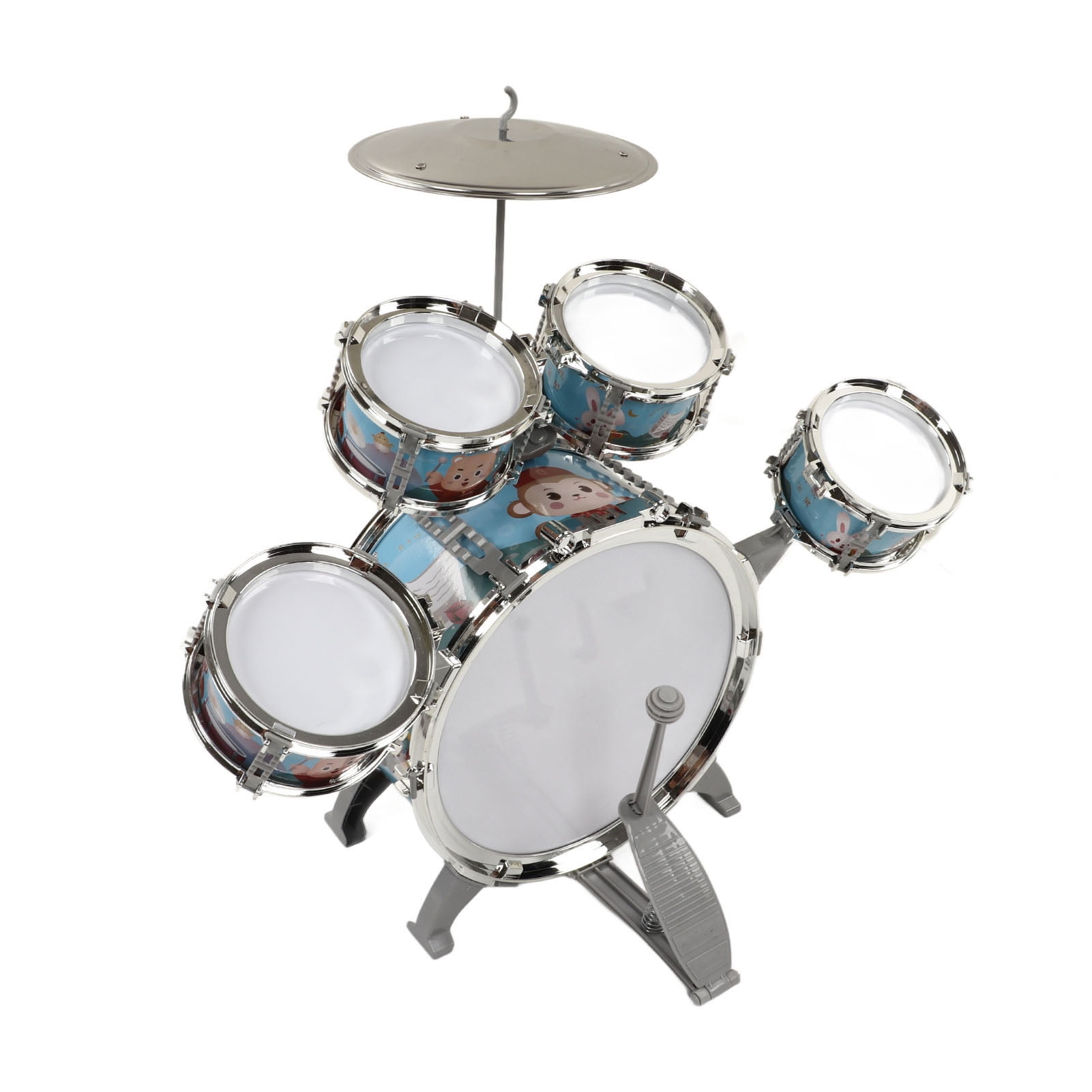 Kids Jazz Drum Set, Educational Child Drum Kit Estructura Profesional ...