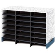Bankers Box Literature Sorter, 20.125" x 28.5" x 11.875", 21 ...